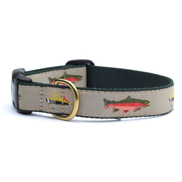 Up Country Fly Fishing Dog Collar – PupLife Dog Supplies