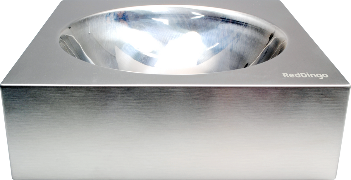 Red Dingo Stainless Steel Dog Bowls – PupLife Dog Supplies