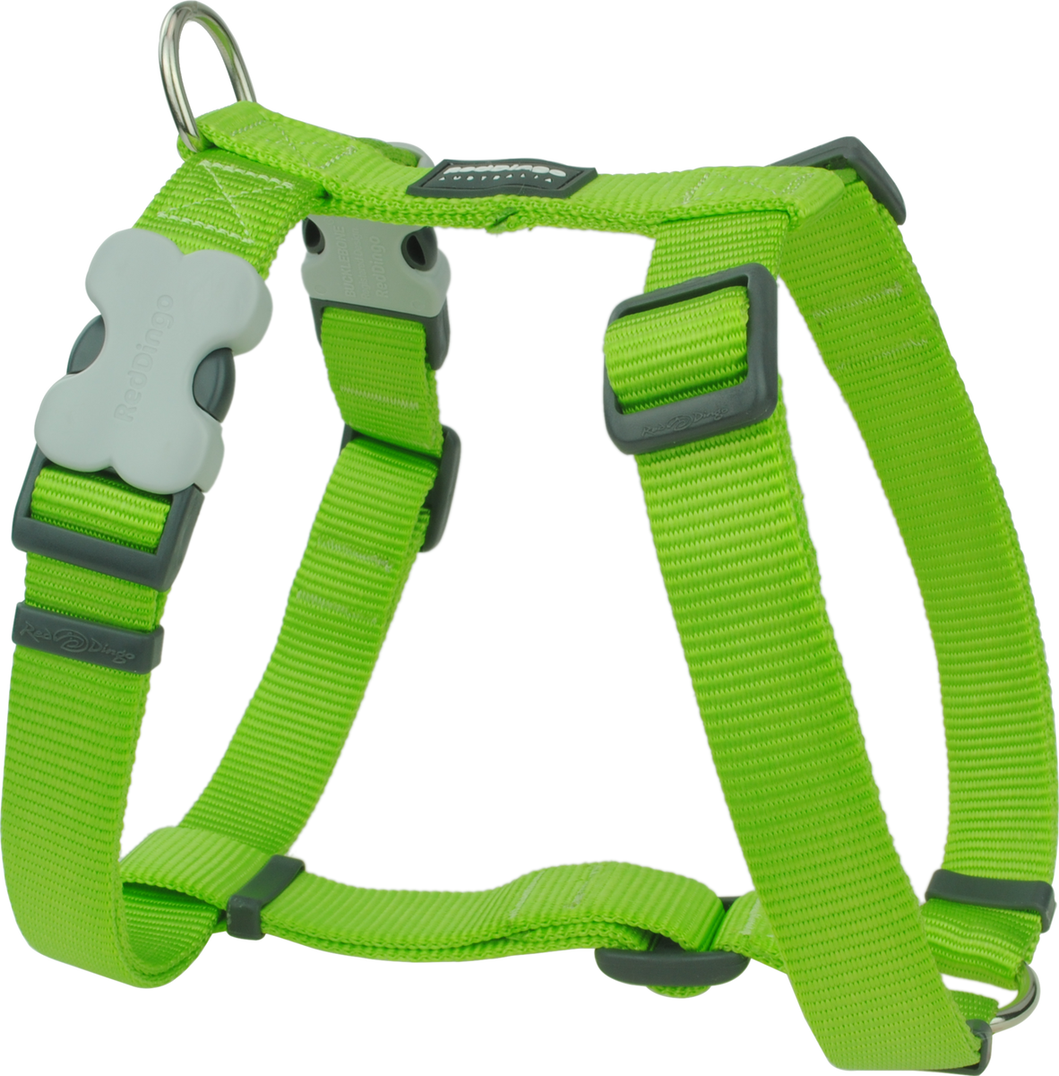 Red Dingo Classic Dog Harness - Lime Green – PupLife Dog Supplies